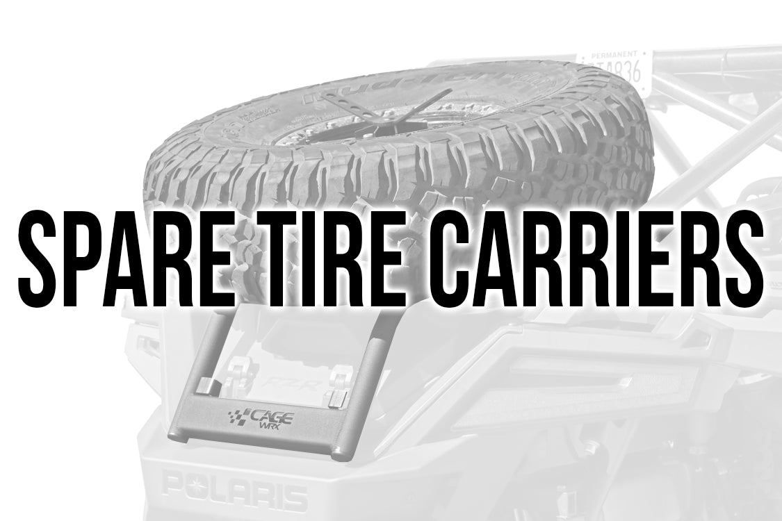 PRO R / TURBO R / PRO S / PRO XP Spare Tire Carriers – CAGEWRX