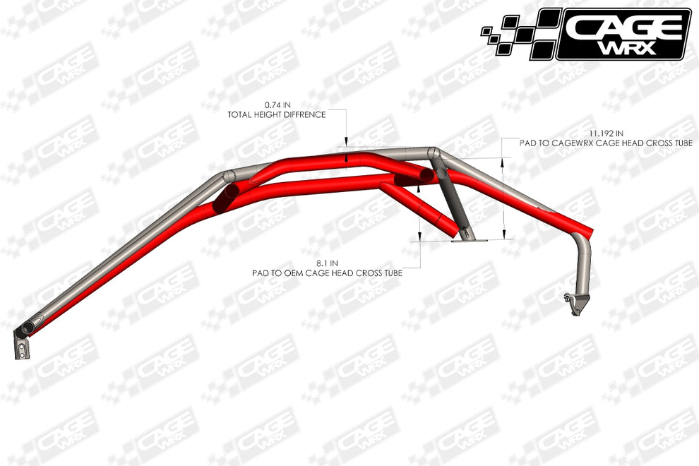 Can-Am Maverick R "Super Shorty" Roll Cage Kit – CAGEWRX