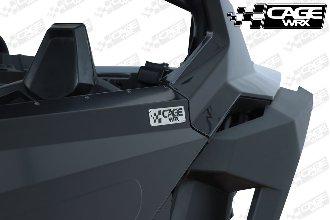 CageWrx Polaris RZR Pro XP / PRO R / TURBO R Aluminum Full Doors – CAGEWRX